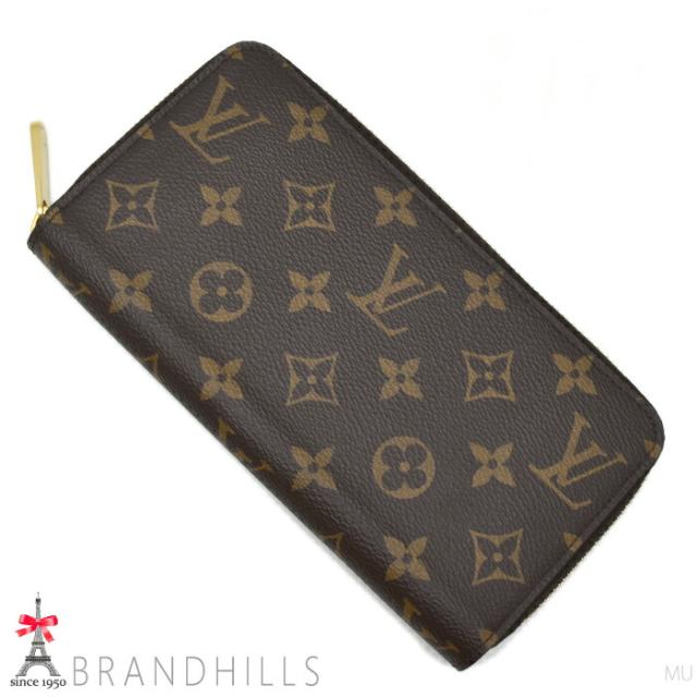 ルイヴィトン 長財布 ジッピーウォレット モノグラム ラウンドファスナー M42616 LOUIS VUITTON 極美品 【中古】
