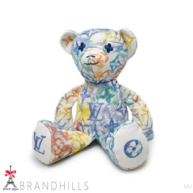 ルイヴィトン ドゥドゥ ルイ モノグラム パターン くま ぬいぐるみ テディベア GI0502 LOUIS VITTON 未使用新品 【中古】