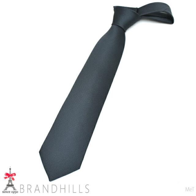 エルメス ネクタイ サントノーレ シルク100％ グリー フォンセ 剣先幅8cm 233616T HERMES 未使用新品 【中古】