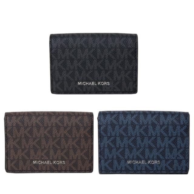 マイケルコース MICHAEL KORS  名刺入れ メンズ 二つ折り GIFTING BUSINESS CARD HOLDER カードケース 36u9lgfd1b