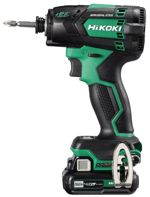 HiKOKI WHP12DA(2LS) コードレス静音インパクトドライバ バッテリ(BSL1240M)x2+急速充電器(UC12SL)+ケース付 10.8V対応 ハイコーキ 日立の通販はau ...