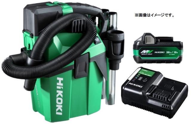 HiKOKI コードレス集じん機 RP18DA(NN)+バッテリBSL36A18X+充電器UC18YDL2付 乾湿両用 18V対応 ハイコーキ 日立 オリジナルセット品 在庫
