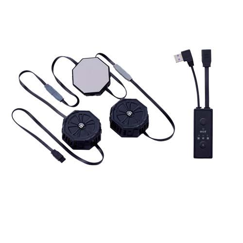 ペルチェセット 八角形 P8882  村上被服 HOOH 快適ウェア (w07213)