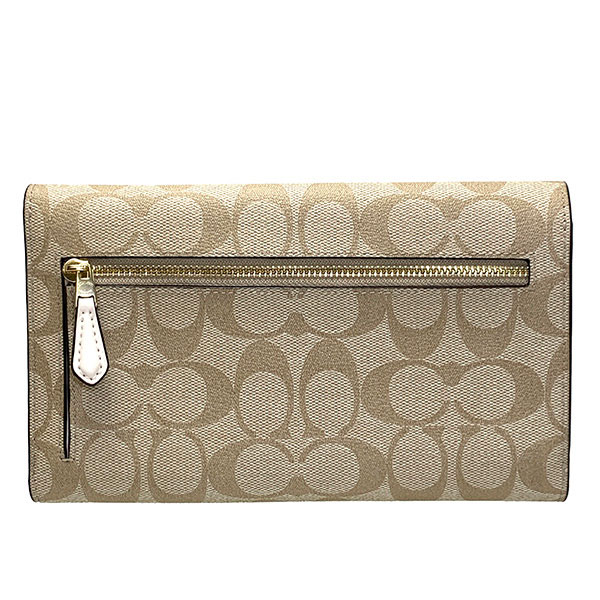 zucchero L字型財布 クラーラ CA キャメル 45 55306 長財布 ドット柄の通販