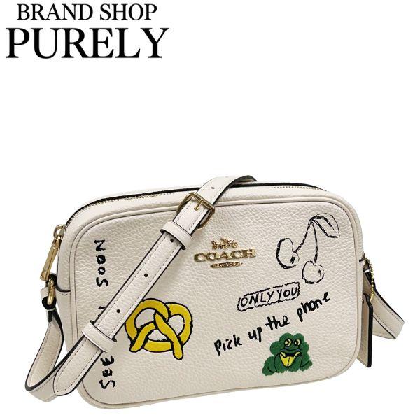 国内発送 コーチ バッグ レディース COACH ショルダーバッグ スケッチ プリント ジェイミー カメラ バッグ CAT02 IMCAH チョークマルチ