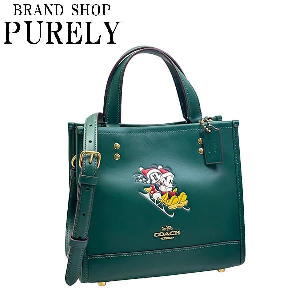 コーチ バッグ レディース COACH トートバッグ DISNEY×COACH スレッド モチーフ デンプシー トート CM844 B4UPR ダークパインマルチ