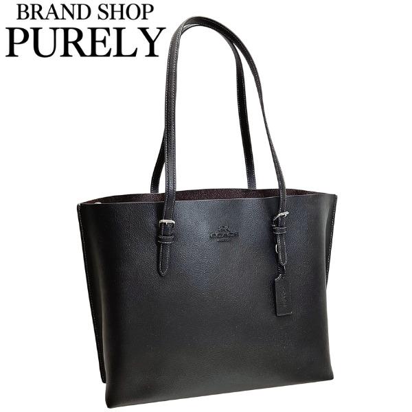 コーチ バッグ レディース COACH トートバッグ ダブルフェース レザー モリー トート バッグ CV968 SV/BK ブラック