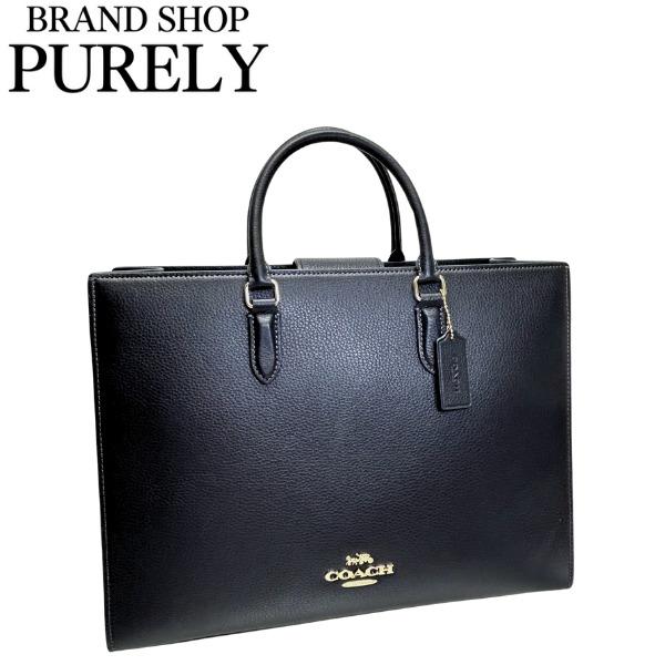 コーチ バッグ レディース COACH トートバッグ ペブル レザー マギー トート CY666 IMBLK ブラック