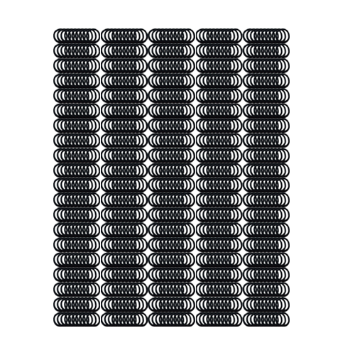 【あす着】ホテルアメニティ ヘアゴム 個包装なし/バルク品 業務用 ヘア黒ゴム (リングゴム ブラック ヘアーゴム)  32mm × 1000個セット - 結んだ跡もつきにくい仕様。温泉・銭湯・サウナ・スポーツジム。【ホテルアメニティ】【ヘアーゴム】