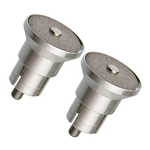 【即日発送(土日祝除)】【メール便(日本郵便)】 マニクイックソフトタッチ専用アタッチメント サファイア･ディスク×2個セット - 爪の整形【ネイル･フットケア用品】【送料無料】