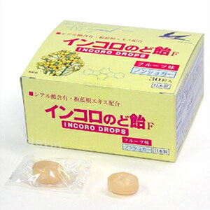 あす着】インコロのど飴(INCORO DROPS) 30粒入×6個セット(2種類