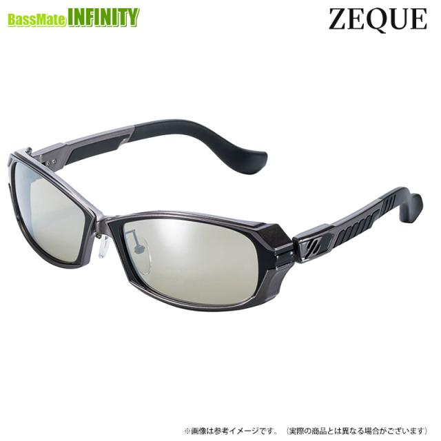 ●ゼクー Zeque　DD ディーディー F-2163 ガンメタル(トゥルービュースポーツ/シルバーミラー)