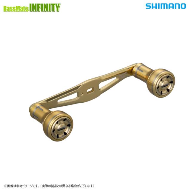 ●シマノ　夢屋 ダブルハンドルアルミノブ 55mm