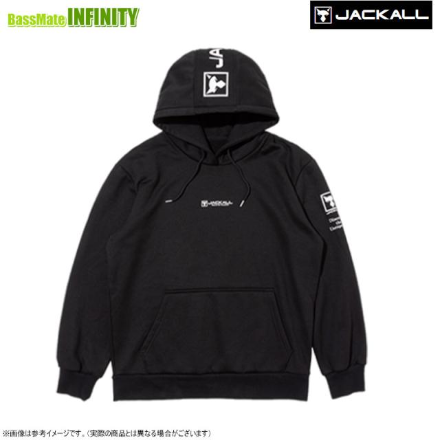●ジャッカル　プルオーバーフーディ HU-A001 （ブラック） 【25jaw】