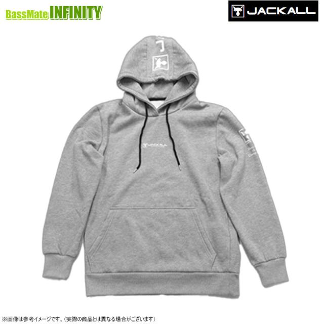 ●ジャッカル　プルオーバーフーディ HU-A001 （グレー） 【25jaw】