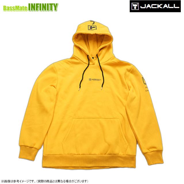 ●ジャッカル　プルオーバーフーディ HU-A001 （イエロー） 【25jaw】