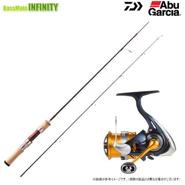 【トラウト(渓流)入門セット】●アブガルシア　トラウトフィールド TFS-462UL (スピニングモデル)＋ダイワ　24 レブロス LT2000S