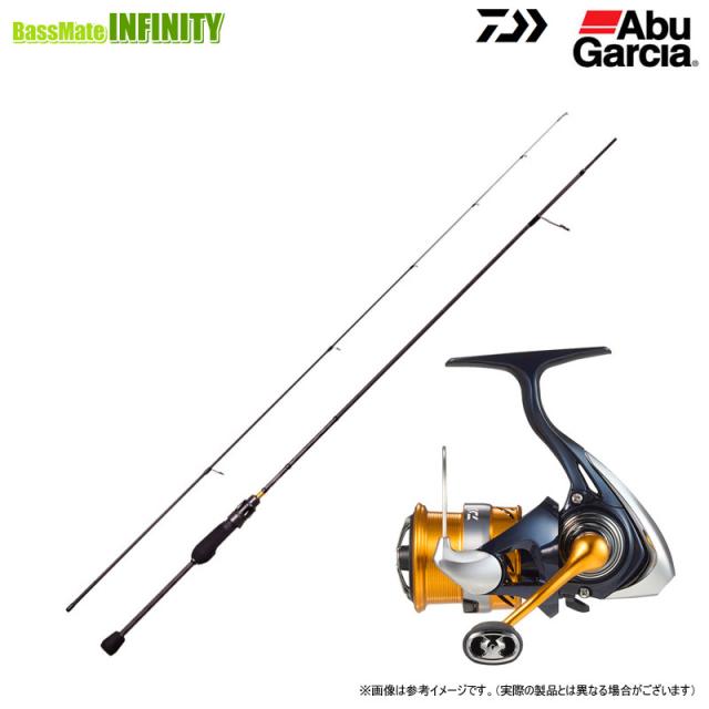 【アジング入門セット】●アブガルシア Abu　ソルティースタイル アジ SYAS-632ULS (スピニング)＋ダイワ　24 レブロス LT2000S