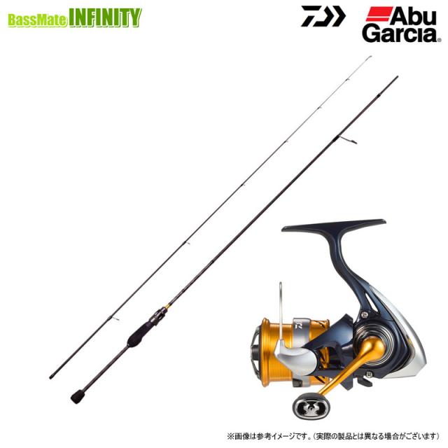 【アジング入門セット】●アブガルシア Abu　ソルティースタイル アジ SYAS-6102LS (スピニング)＋ダイワ　24 レブロス LT2000S