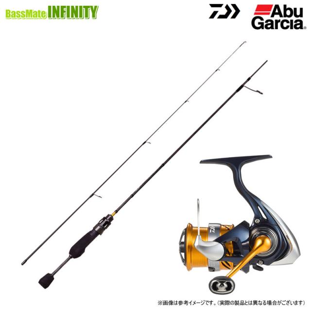 【アジング入門セット】●アブガルシア Abu　ソルティースタイル アジ SYAS-432ULS (スピニング)＋ダイワ　24 レブロス LT2000S-XH