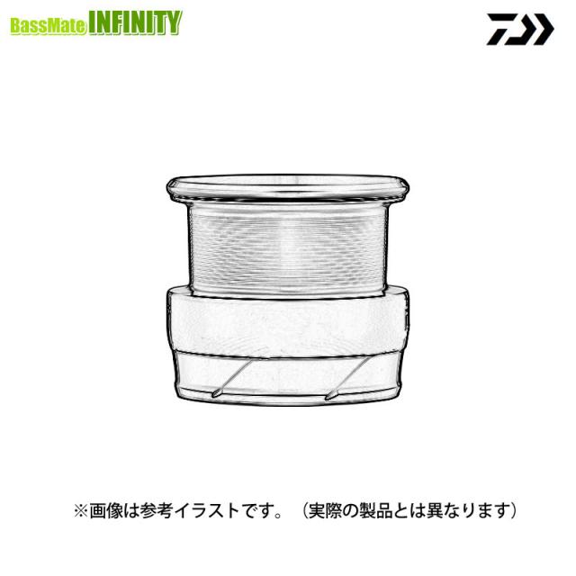●ダイワ　23 レグザ LT2500(4550133228650)用 純正標準スプール (部品コード6M450701)　【キャンセル及び返品不可商品】