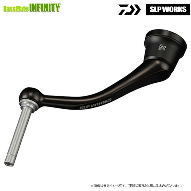 ●ダイワ SLPワークス　25 RCS マシンカットブラックハンドル 40mm