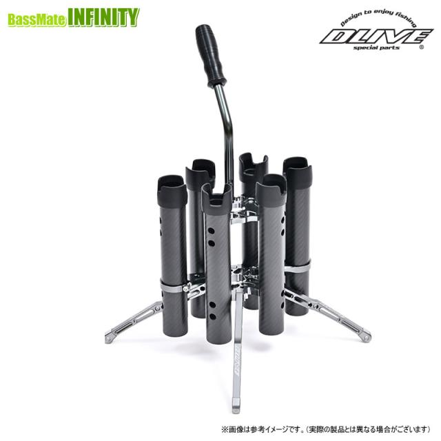 ドライブ DLIVE　ロッドスタンド FORCE フォース マットカーボン 6本仕様 DLF-RS2MCCP-GU2