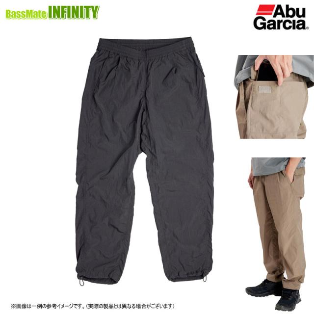 ●アブガルシア Abu　ナイロンユーティリティパンツ (ブラック)