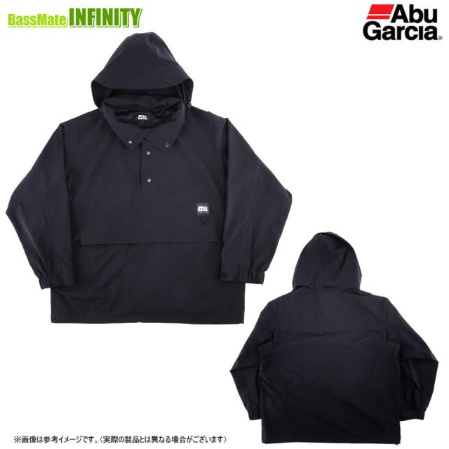 ●アブガルシア Abu　ウォーターレジスタントフィッシング アノラック (ブラック)