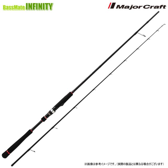 ●【今ならフロロリーダ1点プレゼント！】メジャークラフト　レッドバック 1G RB1-S662M スピニングモデル・2ピース【trsp02】