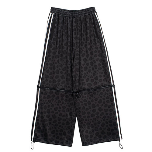 [APPAREL]/リッスンフレーバー/平成レオパード2WAYジャージパンツ BLACK LEOPARD (F) ゴスロリ・パンク/LISTEN FLAVOR