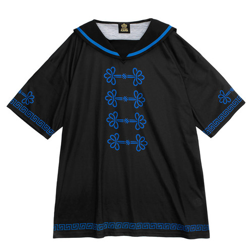 [APPAREL]/リッスンフレーバー/最強サブカル　チャイナセーラー BLACK (F) ゴスロリ・パンク/LISTEN FLAVOR