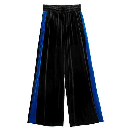 [APPAREL]/リッスンフレーバー/ドラゴンベロア トラックパンツ BLACK (F) ゴスロリ・パンク/LISTEN FLAVOR