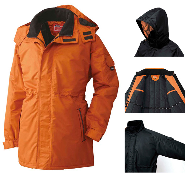 作業着・作業服/防寒着・防寒対策/秋冬用 ジーベック 591 コート 防寒着 S〜5L