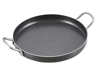 キャプテンスタッグ CAPTAIN STAG M6692 ファイバーライン 極厚 丸型鉄板 【26cm】の通販はau PAY マーケット ...