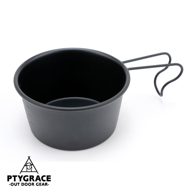 PTYGRACE ブラック シェラカップ 300ml目盛付 PY-SIE021 キャンプ アウトドア レジャー コンパクト 調理 日本製 プリグレースの通販はau PAY マーケット ...