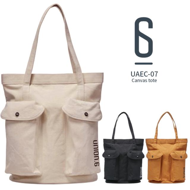 トートバッグ メンズ レディース B4 ブランド おしゃれ カジュアル 買い物 お出かけ 旅行 UNION6 ユニオンシックス B4 UAEC07