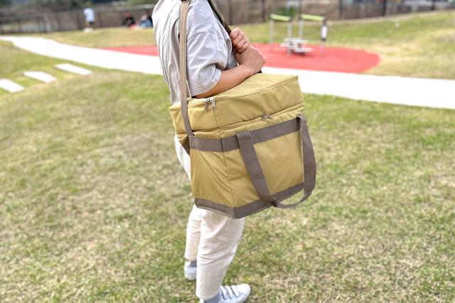 FIELD CHAMP フィールドチャンプ メゾネットクーラーバッグ アウトドア キャンプ お出かけ 保冷 バッグ 海 行楽 FCP-CB30