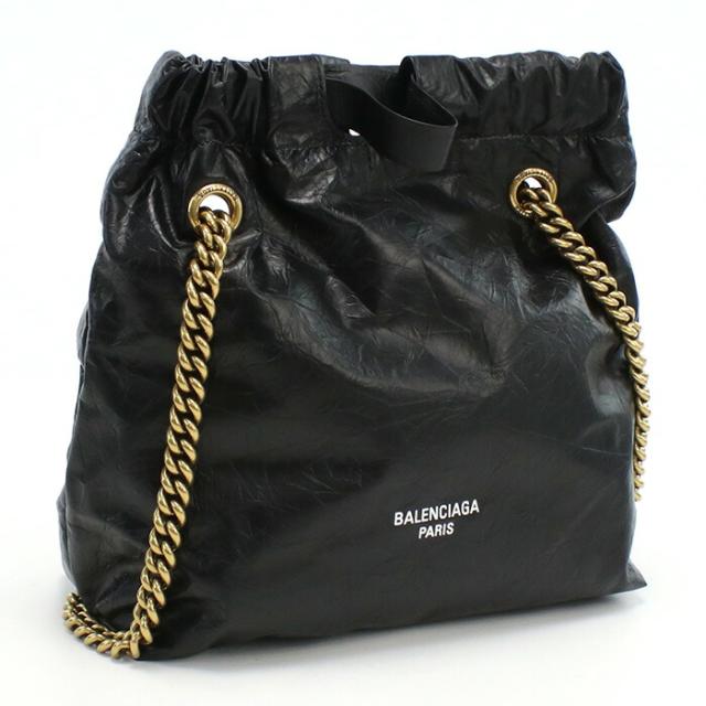 【新品】バレンシアガ BALENCIAGA  ショルダー　ブランド 742942　210IT　1000 ブラック　bag-01