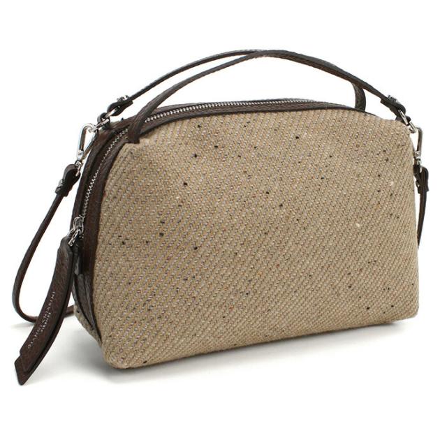 【新品】ジャンニキアリーニ GIANNI CHIARINI  ハンドバッグ　ブランド 8258　BOT T.MORO ベージュ系　bag-01