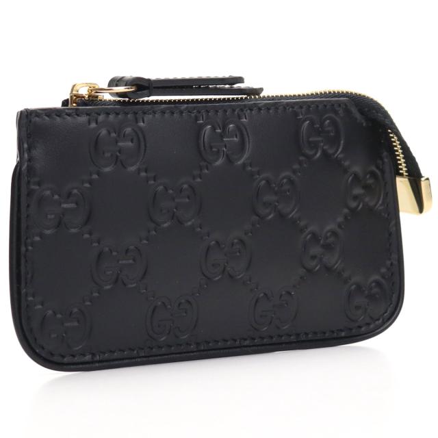 新品 グッチ GUCCI LINEA A SLG 小銭入れ 447964 CWC1G 1000 ブラック レディース 送料無料