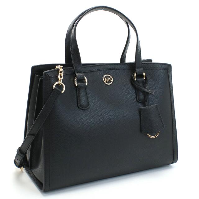 【新品】マイケル・コース MICHAEL KORS CHANTAL トートバッグ ブランド 30F2G7CS2T　001 BLACK ブラック　bag-01