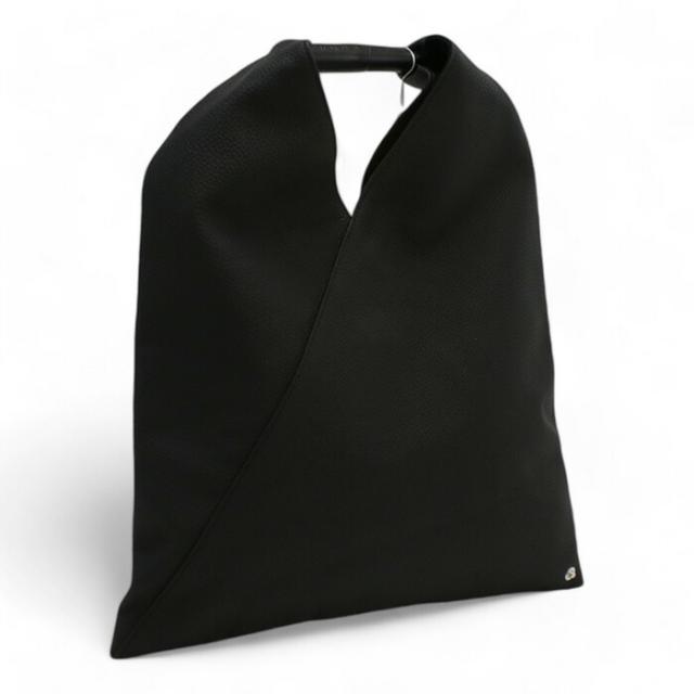 【新品】エムエムシックス MM6 ジャパニーズ スモール ハンドバッグ S54WD0043　P5691　T8013 ブラック bag-01