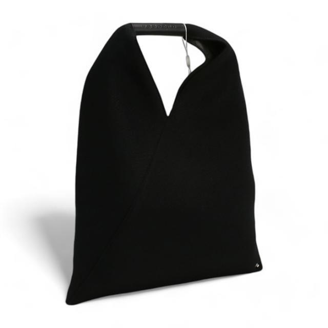 【新品】エムエムシックス MM6 ジャパニーズ スモール ハンドバッグ S54WD0043　P6414　T8013 　ブラック bag-01