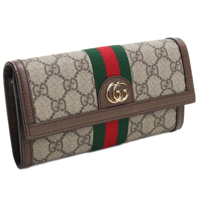 GUCCI グッチ 長財布ニ折小銭入付き 523153 96IWG 8745 OPHIDIA レディース