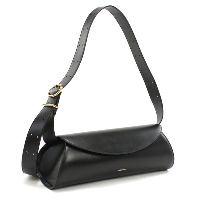 JIL SANDER ジル サンダー ショルダーバッグ カンノーロ J08WD0051 P4840 001 CANNOLO GRANDE レディース ブラック