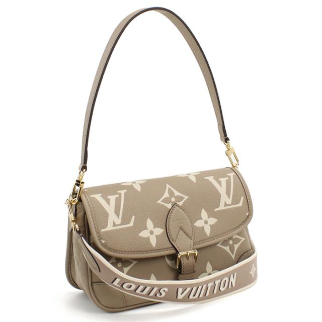 LOUIS VUITTON ルイヴィトン ショルダーバッグ M46583 ディアヌ バイカラーモノグラム・アンプラント レディース ベージュ