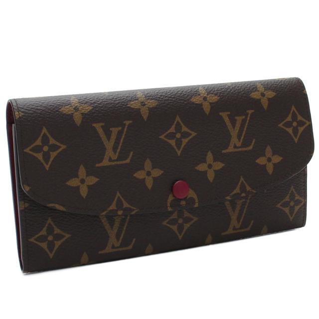 LOUIS VUITTON ルイヴィトン ポルトフォイユ・エミリー M60697 モノグラム ブラウン