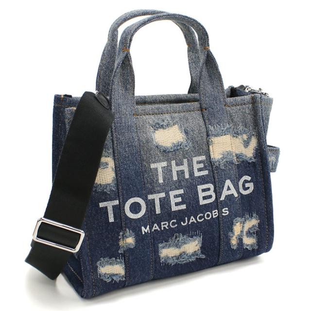MARC JACOBS マークジェイコブス デニム トートバッグ スモール 2P5HTT022H03 491 レディース ブルー