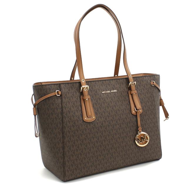 MICHAEL KORS マイケルコース トートバッグ 30F8GV6T2B 200 VOYAGER レディース ブラウン